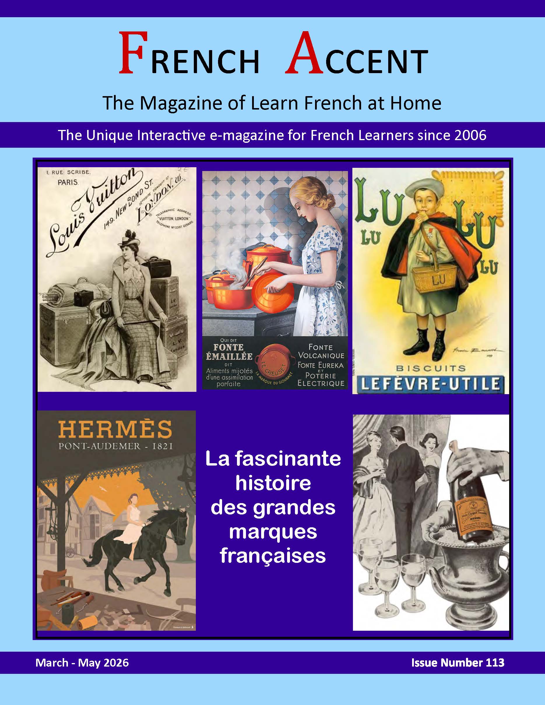 Free French Learning Magazine with Audio, Grammar, PDF format